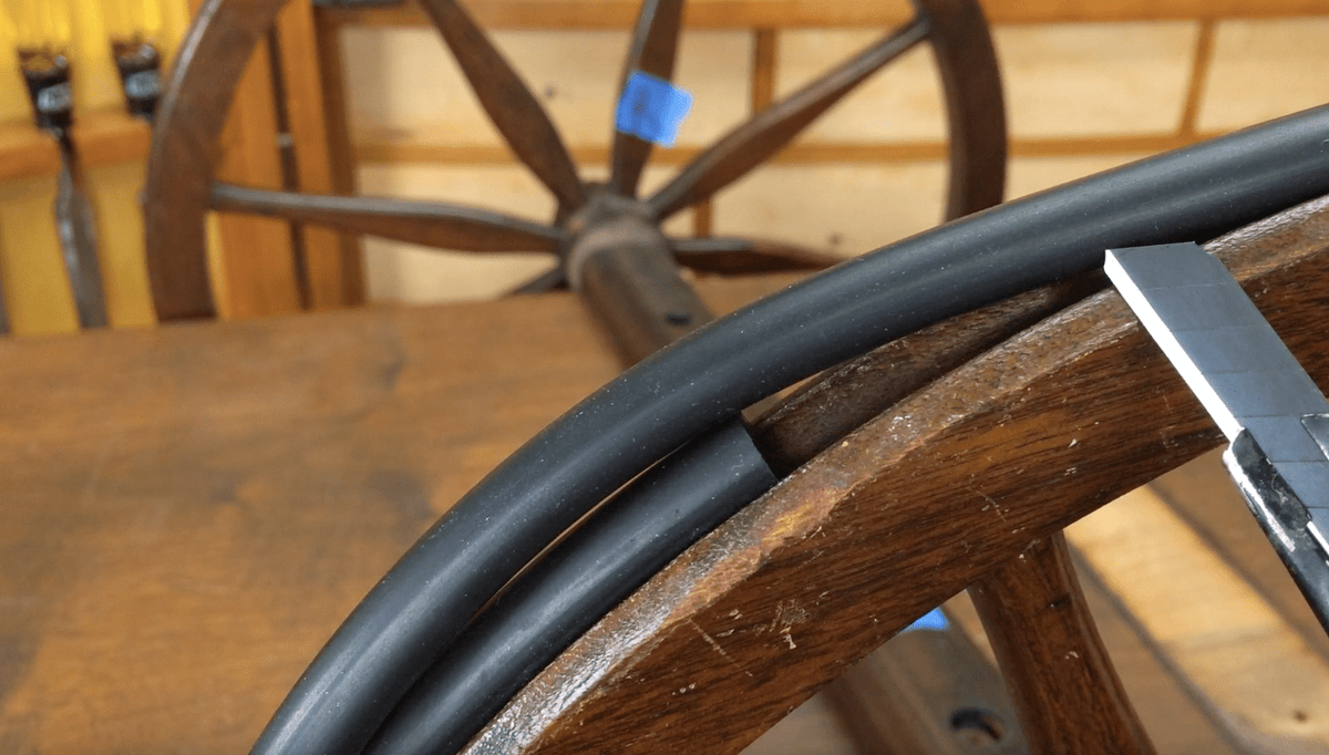 5/8" Rubber for Tea Cart Wheels (sold by the foot) – Wooden It Be Nice Inc.
